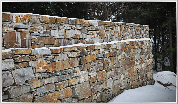 Quarry Stone Retaining Wall Build A Low Stone Garden Wall With These